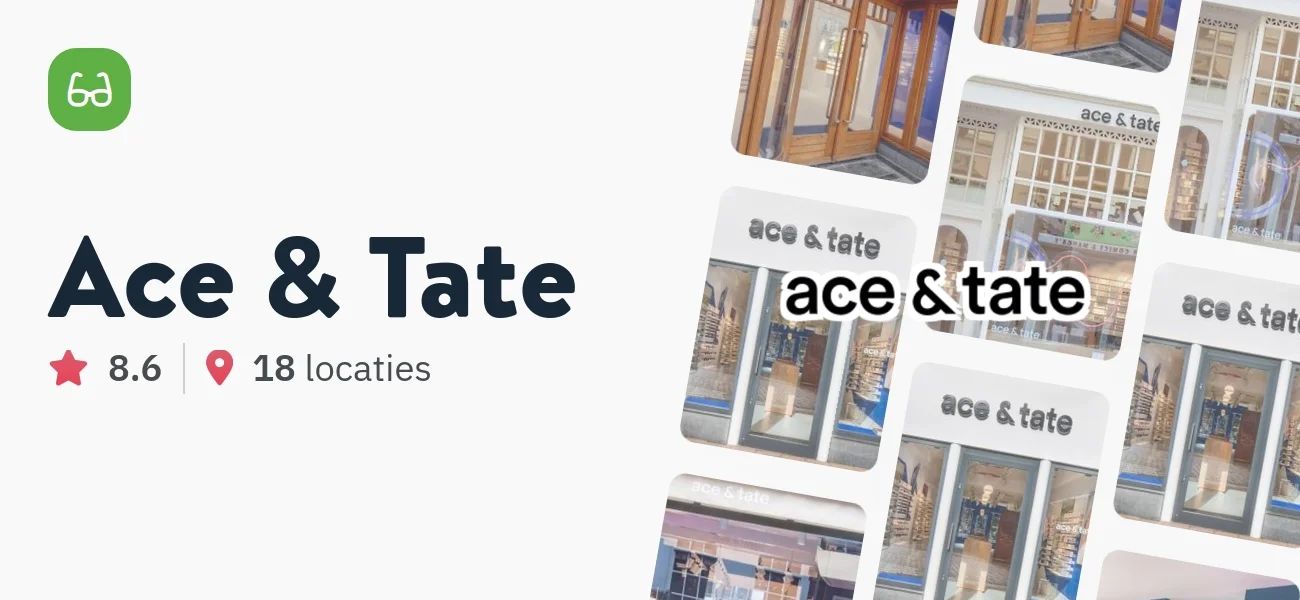 Alle Ace & Tate opticiens waar je kunt betalen met een creditcard