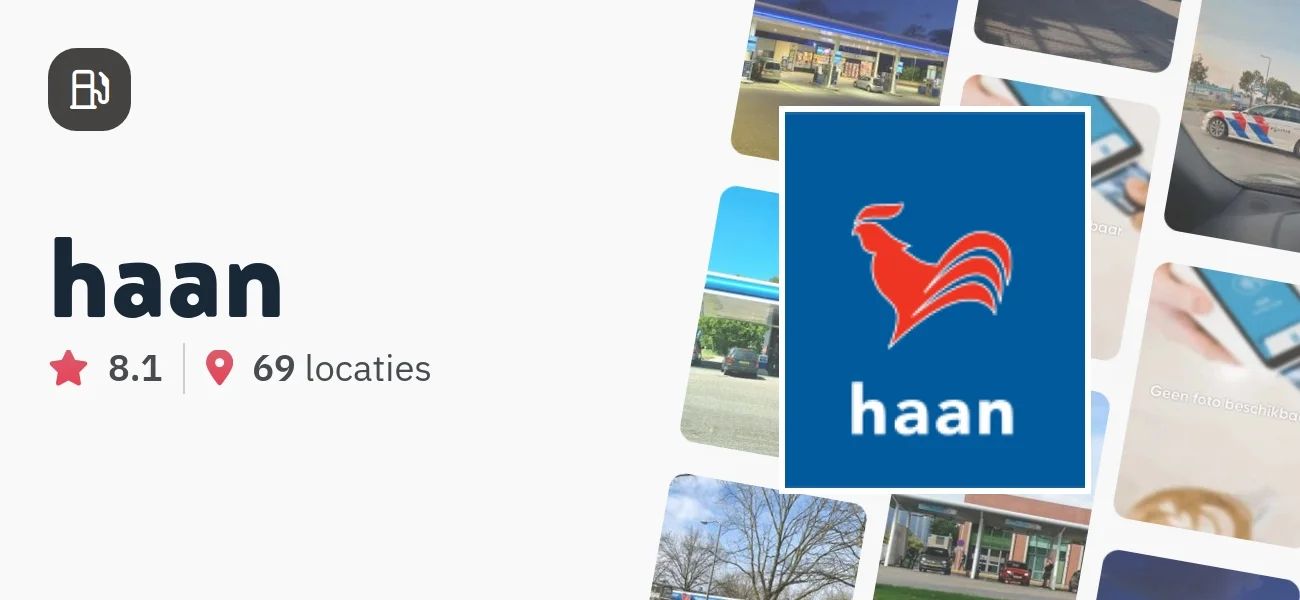 Alle haan tankstations waar je kunt betalen met een creditcard