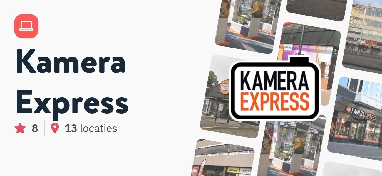 Alle Kamera Express elektronica winkels waar je kunt betalen met een ...