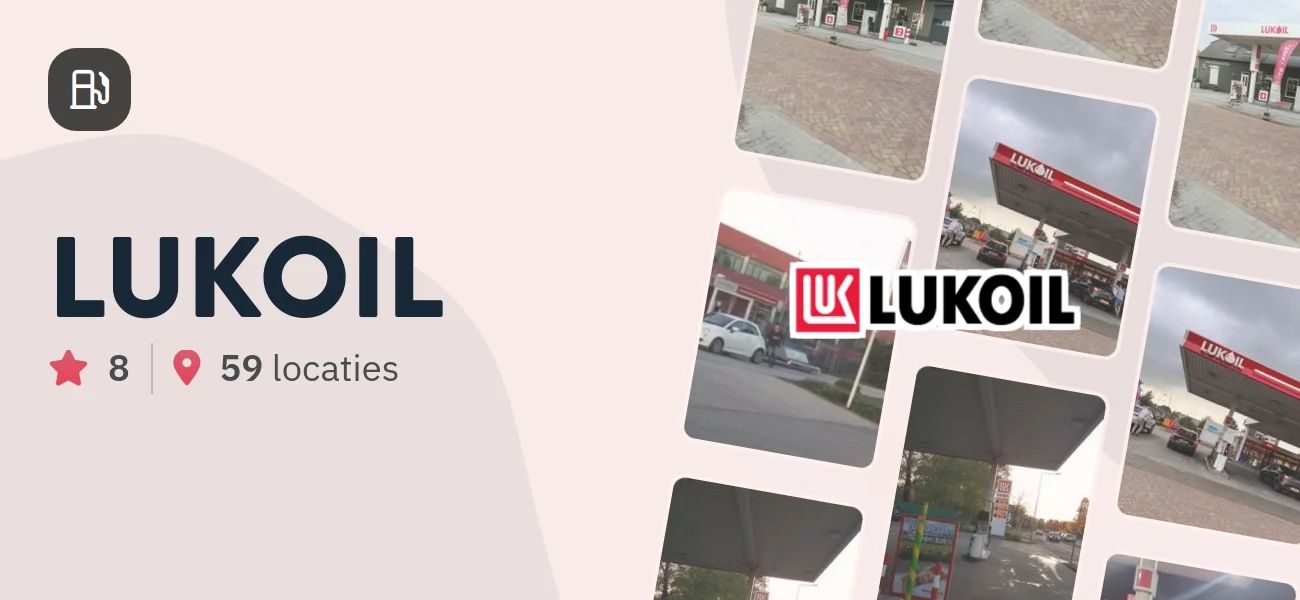 Alle LUKOIL tankstations waar je kunt betalen met een creditcard