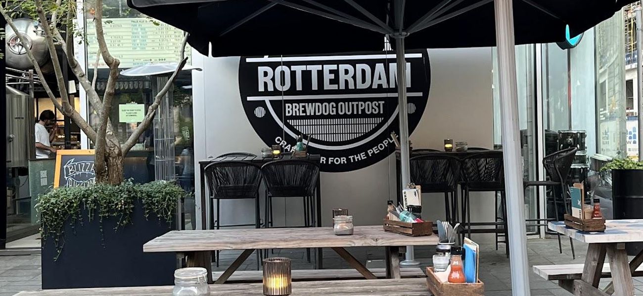 Bij BrewDog Rotterdam betaal je met creditcards van American Express ...