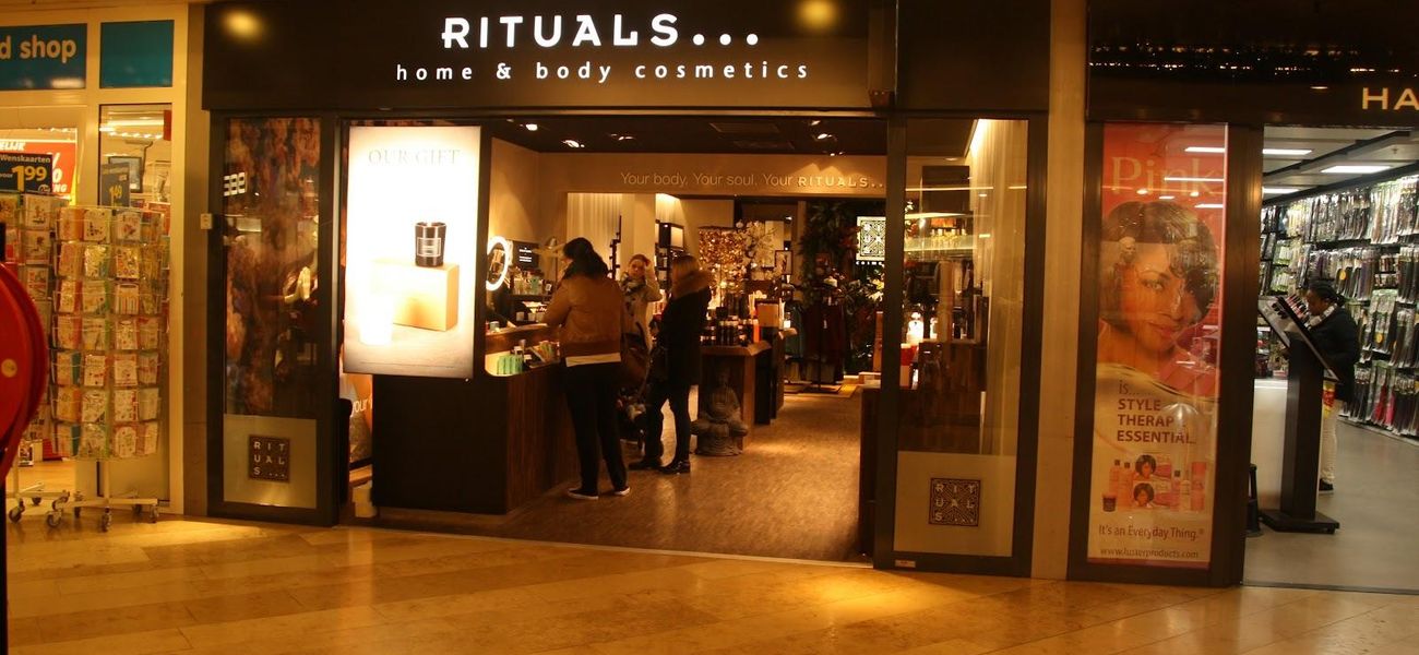 Bij Rituals in Rotterdam (Zuidplein Hoog) betaal je met creditcards van ...
